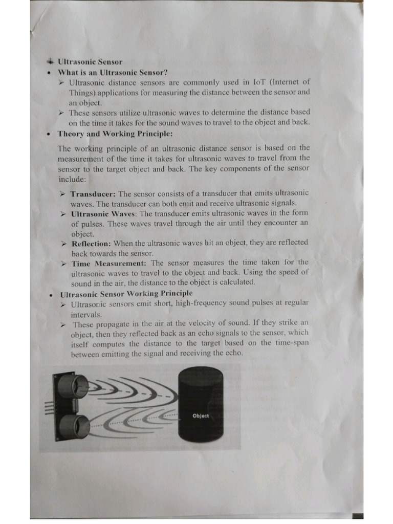 IOT Unit-2 Sensors & Actuators | PDF
