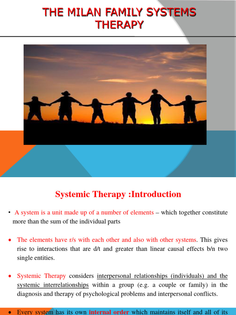 Milan Systemic Family Therapy | PDF | Psychotherapy | Family Therapy