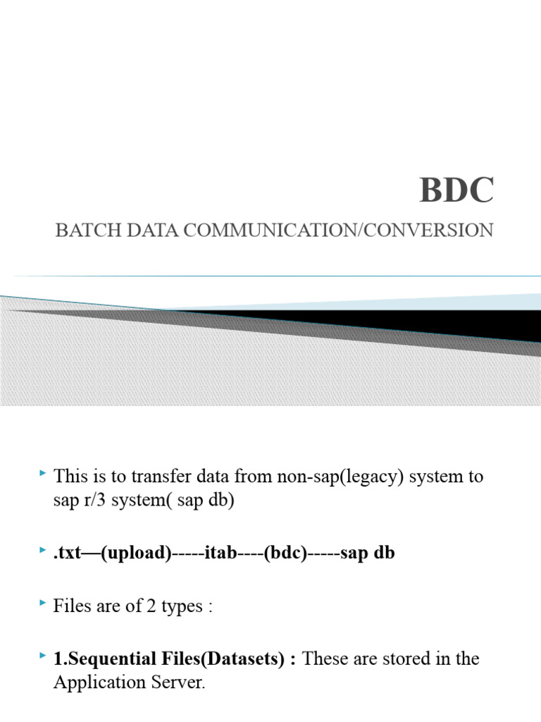 Batch Data Communication/Conversion | Download Free PDF | File Format | Text File