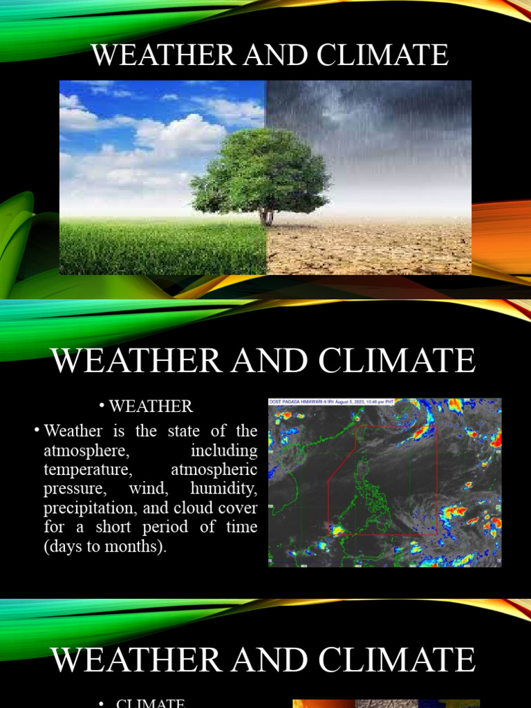 Weather and Climate | PDF | Climate Change | Atmosphere Of Earth