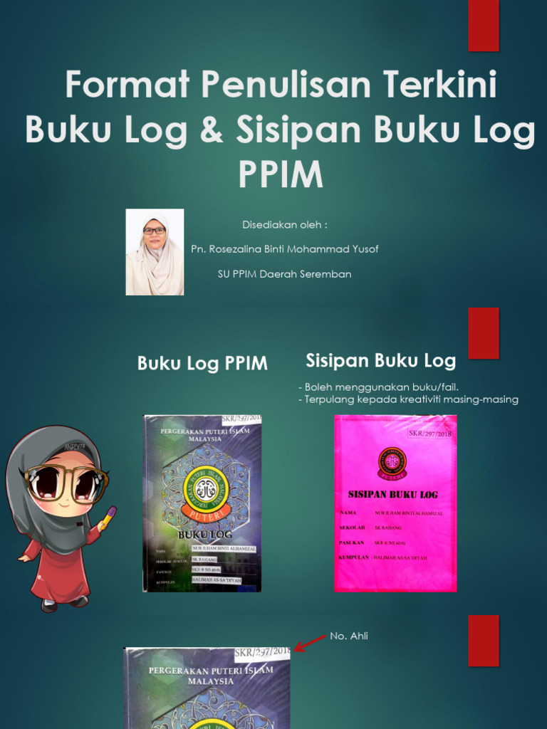 Format Penulisan Buku Log PPIM Terkini | PDF