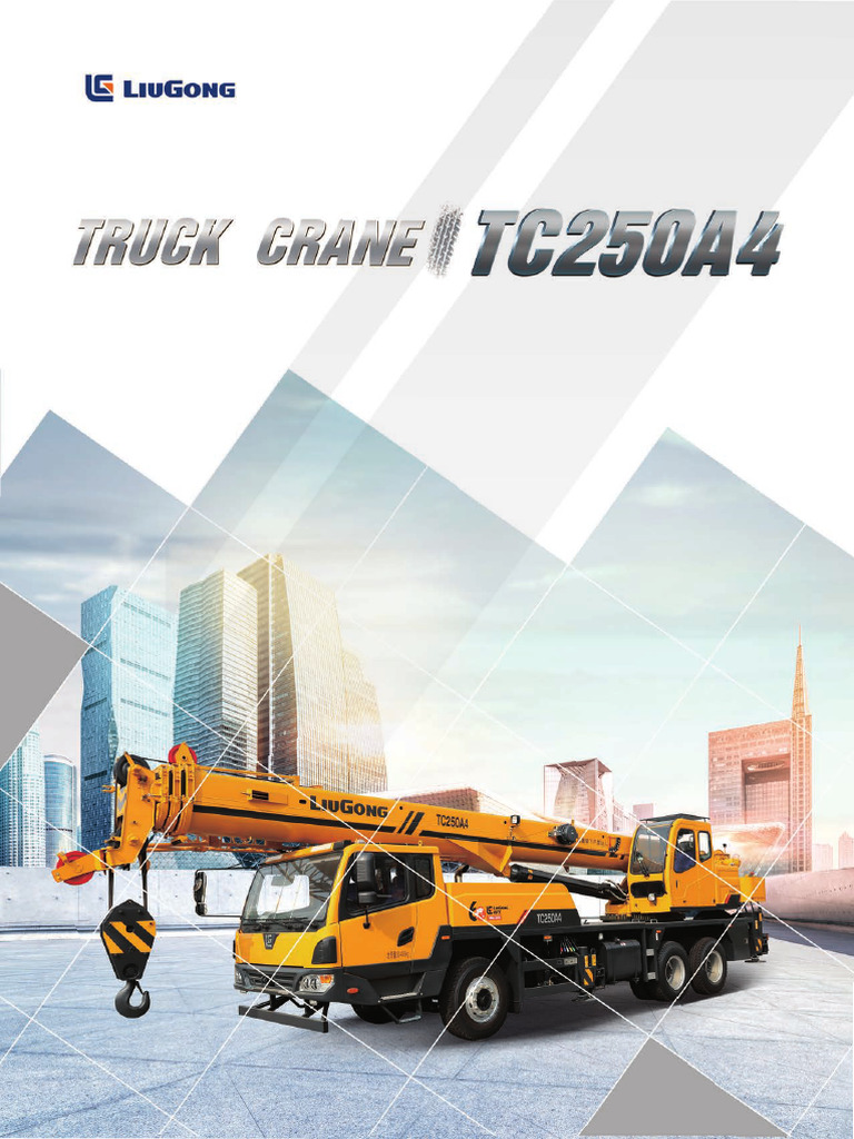 TC250A4 (Manual Controlled) | PDF | Crane (Machine) | Pump