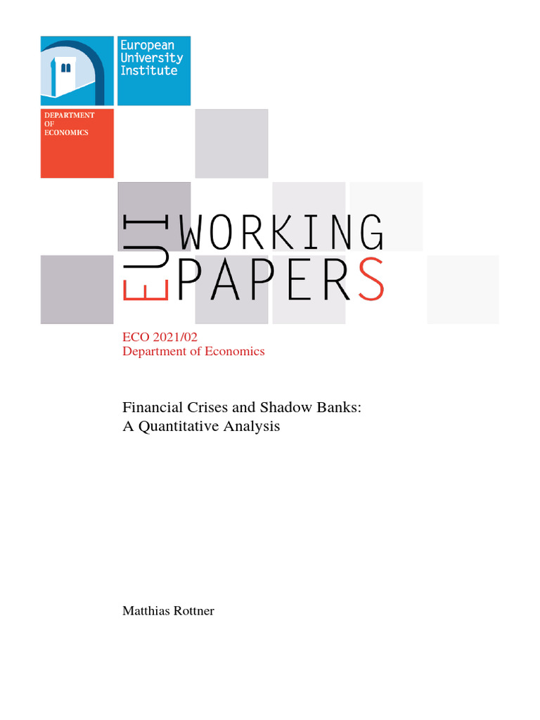 Eco 2021 02 | PDF | Shadow Banking System | Leverage (Finance)