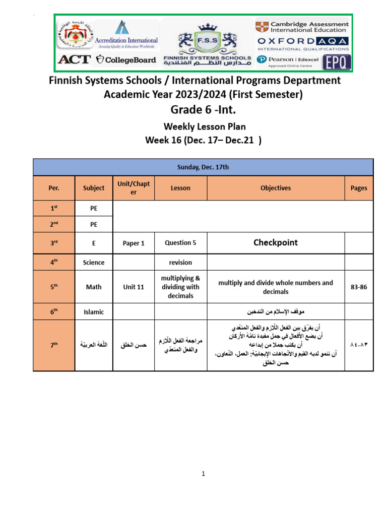Grade 6.docx-6 | PDF