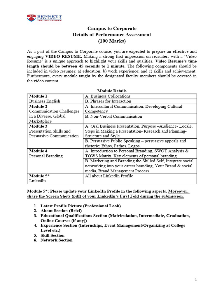 Performance Assessment - CtoC | PDF | Brand | Résumé