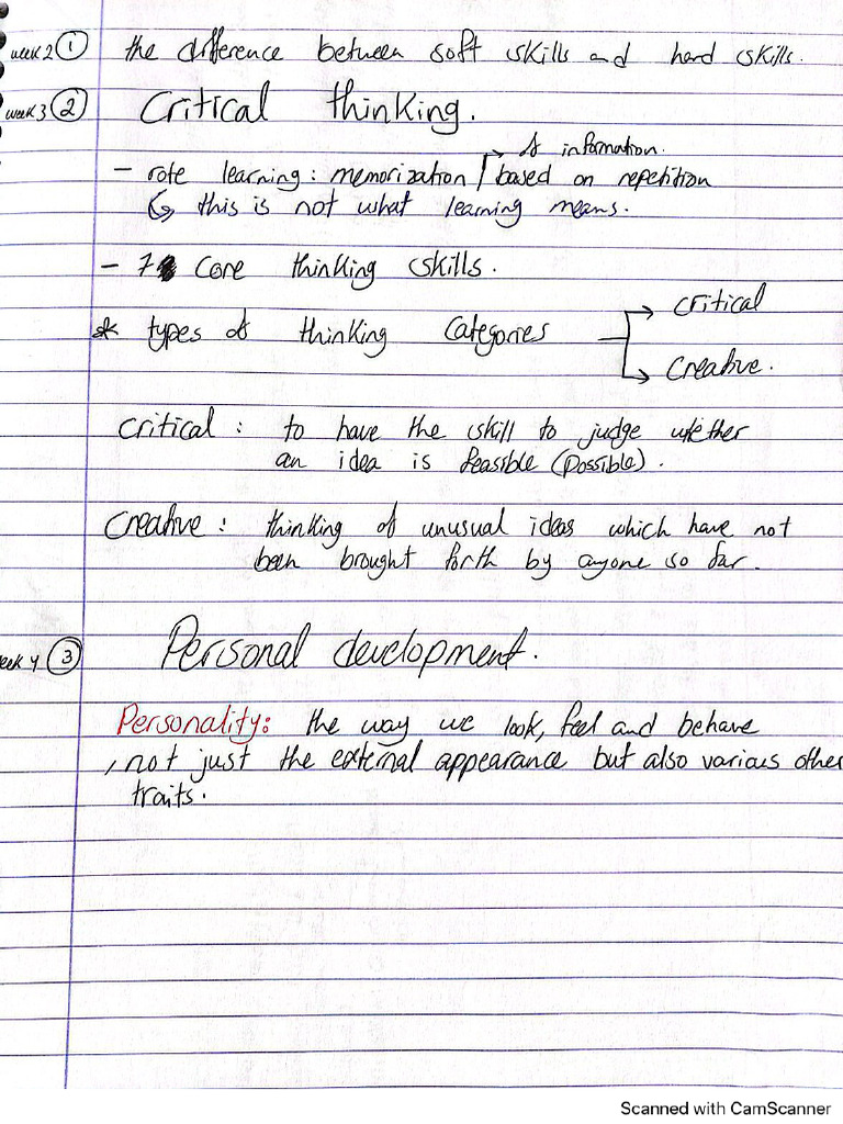 Soft Skills Summary | PDF