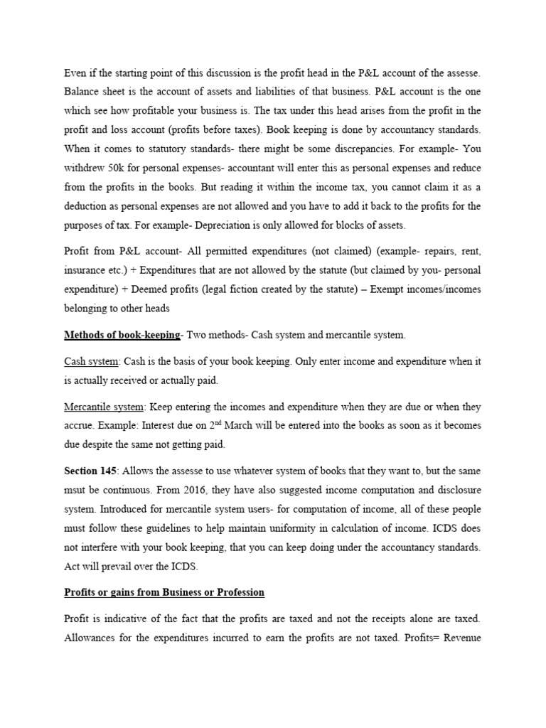 PGBP Kartik | PDF | Expense | Depreciation