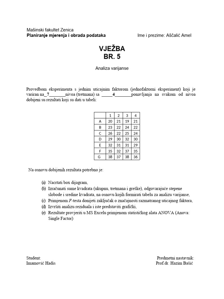 Zadatak 5 - Amel | PDF