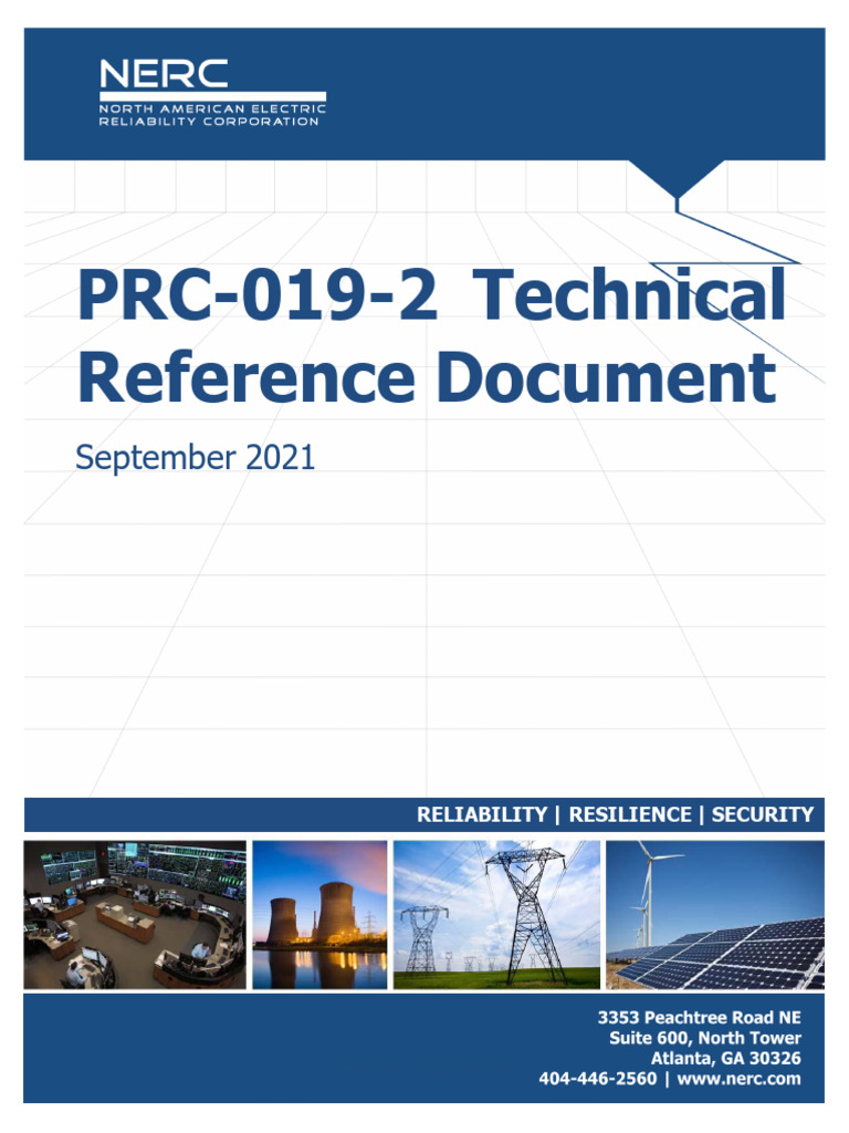 NERC PRC-019-2 Technical Reference Guide | PDF | Electric Generator ...