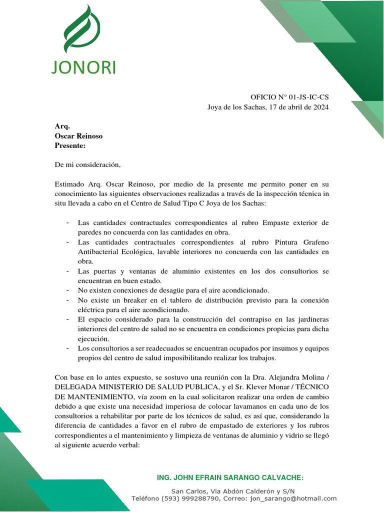 OFICIO N1-Signed | PDF