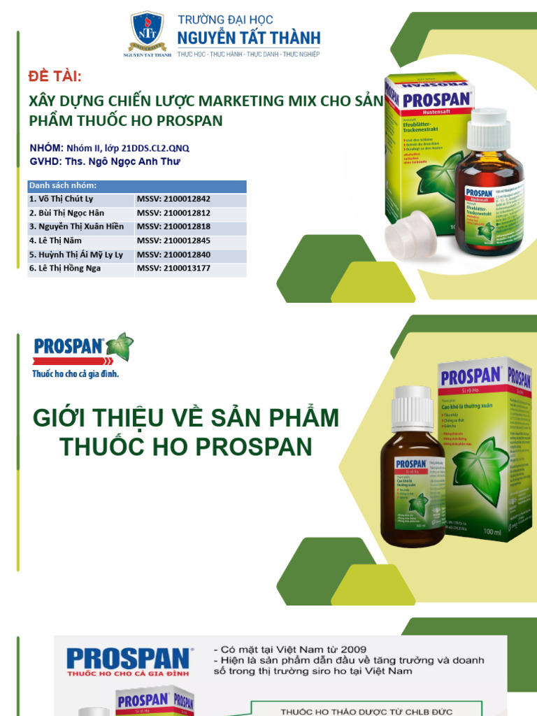 SLIDE Thuyettrinh - PROSPAN | PDF