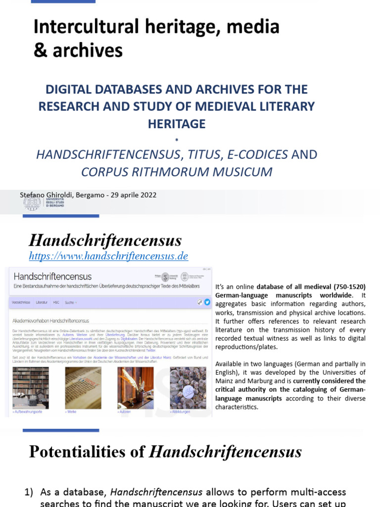 ARCHIVES - Digital Databases and Archives | PDF | Writing | Written ...