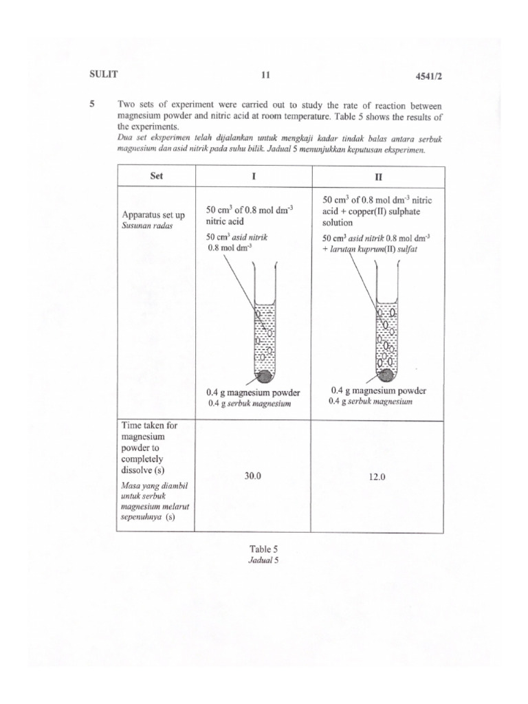 Revision 13 Rate of Reaction | PDF | Reaction Rate | Chemical Process ...