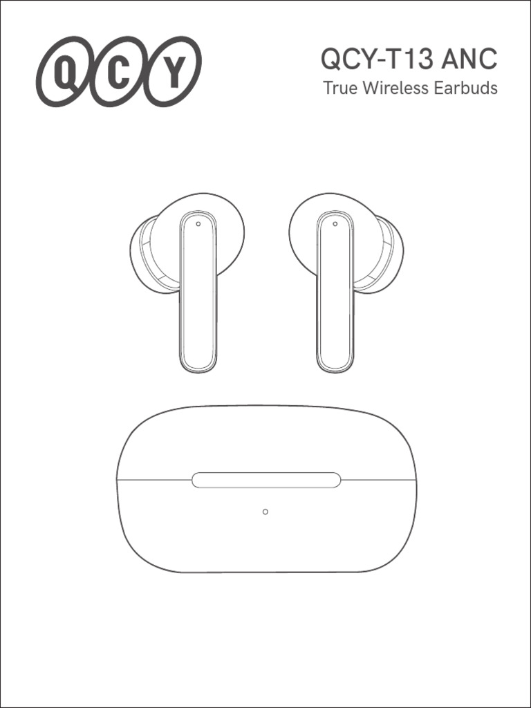 Qcy Brasil Manual T13 - Anc | PDF | Fones de ouvido | Bluetooth