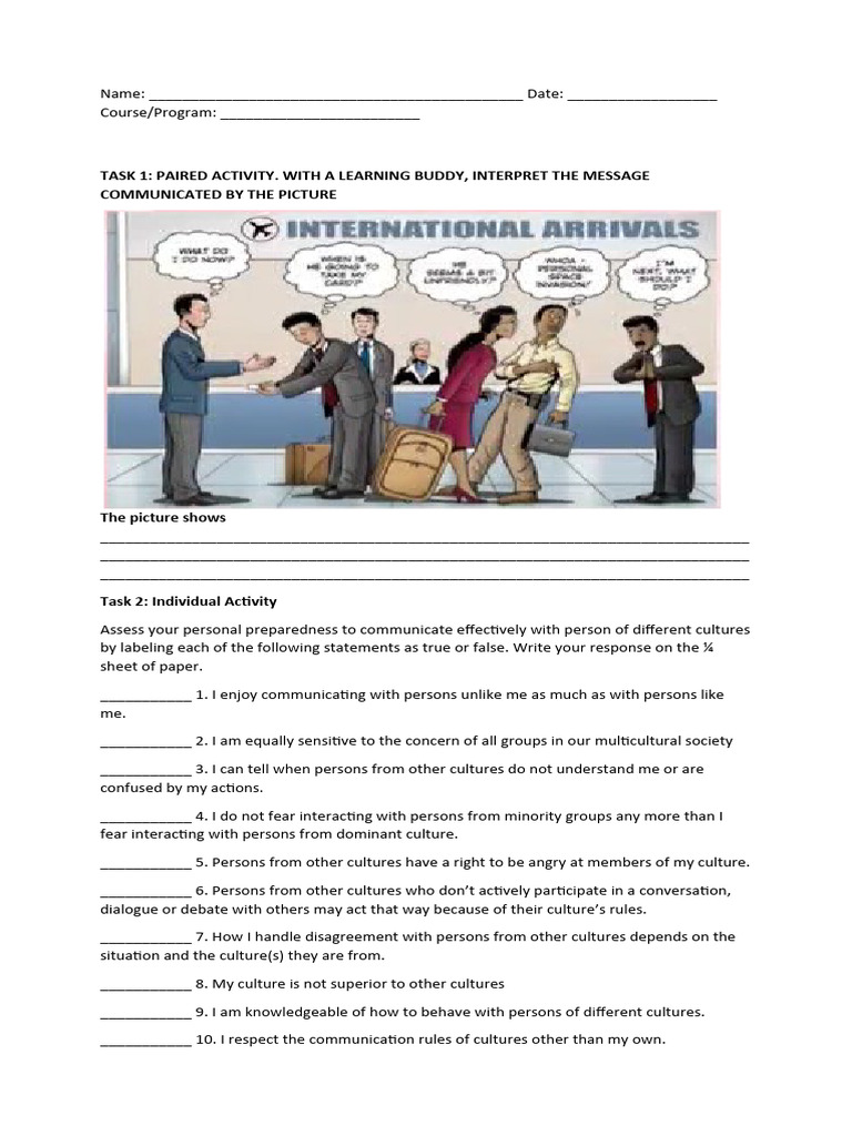 Activity in Pur Com | PDF | Communication | Cognitive Science