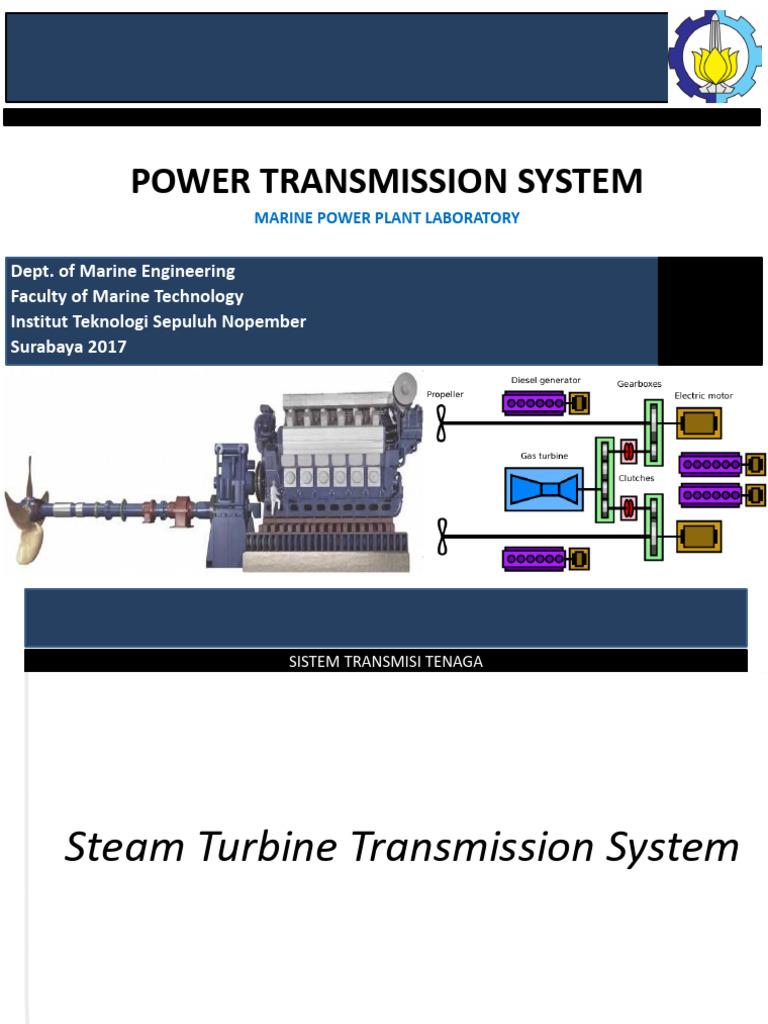 008 - Steam Turbine Transmission System | PDF | Technology & Engineering