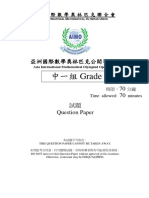 SMC Sample Questions 2024 | PDF | Mathematics