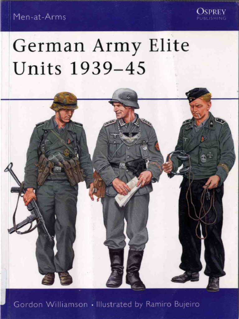 Osprey - Men-At-Arms 380 German Army Elite Units 1939-1945 (Osprey MaA ...