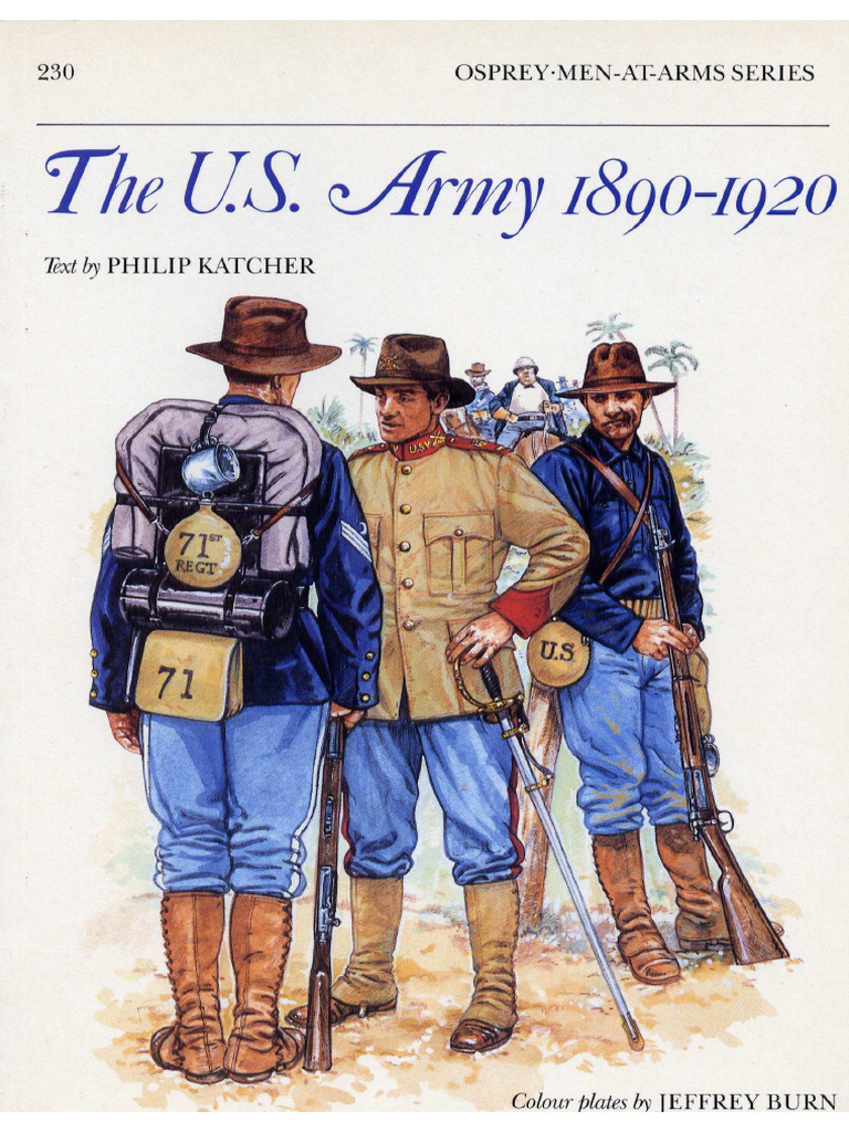 Osprey - Men-At-Arms 230 The US Army 1890-1920 (Osprey MaA 230) | PDF