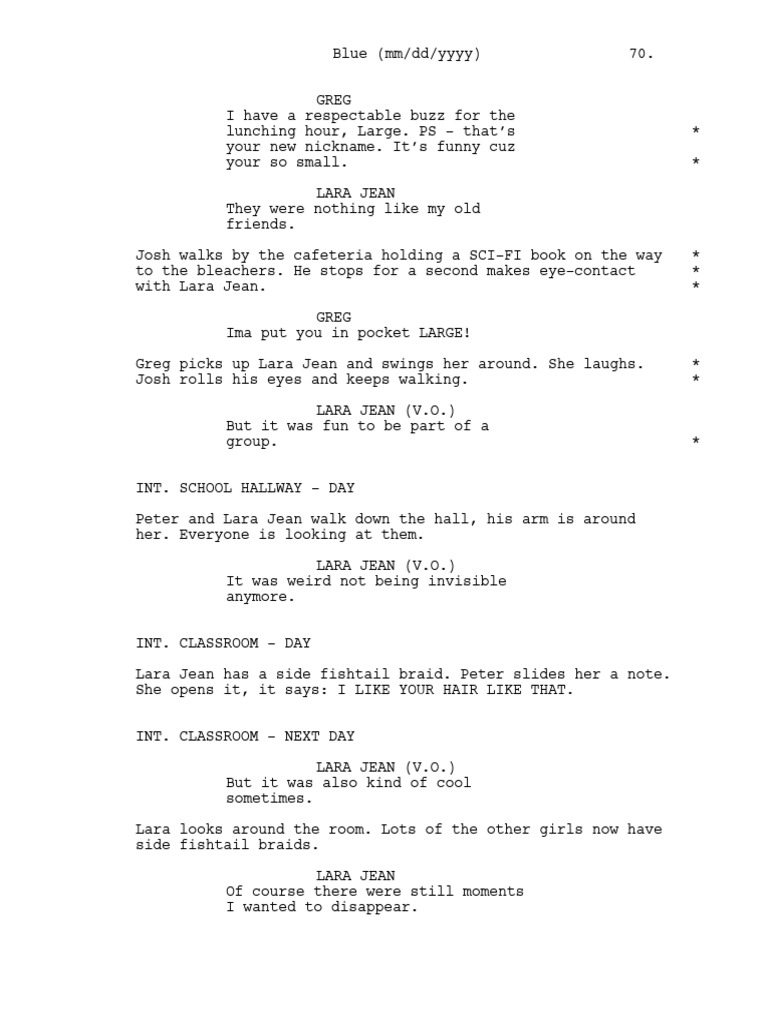 To All The Boys Ive Loved Before 2018 (1) (071 114) | PDF