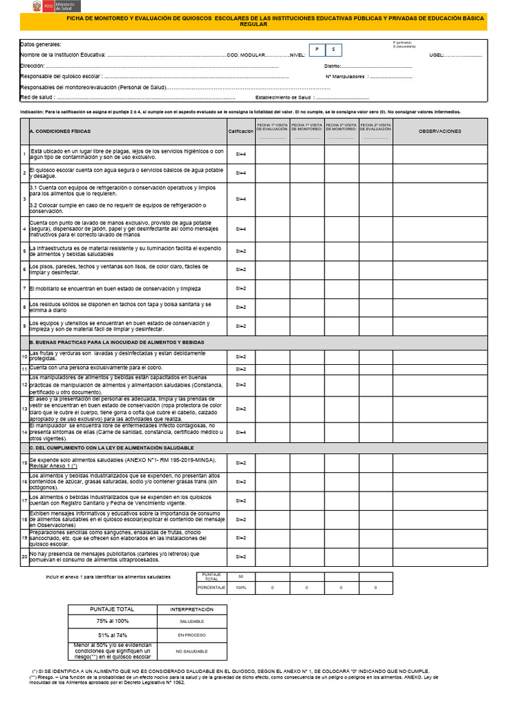 FICHA Criterios Quioscos Cafeterias y Comedores 06-02-2023 005 2 | PDF ... FICHA Criterios Quioscos Cafeterias y Comedores 06-02-2023 005 2 | PDF ...