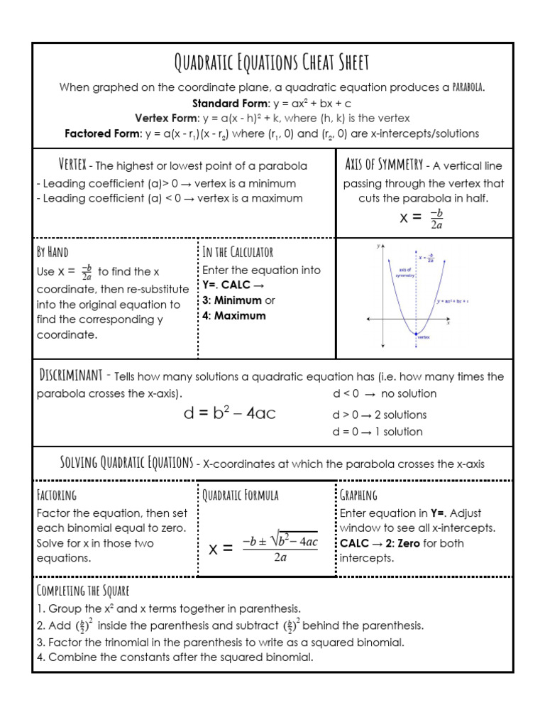 Sec 4 Mathematics Pdf Quadratic Equation Graph Theory