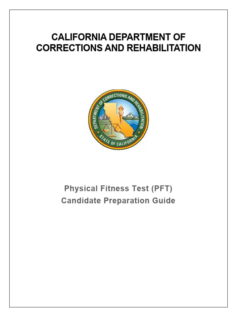 PFT Preparation Guide | PDF | Strength Training | Anatomical Terms Of ...