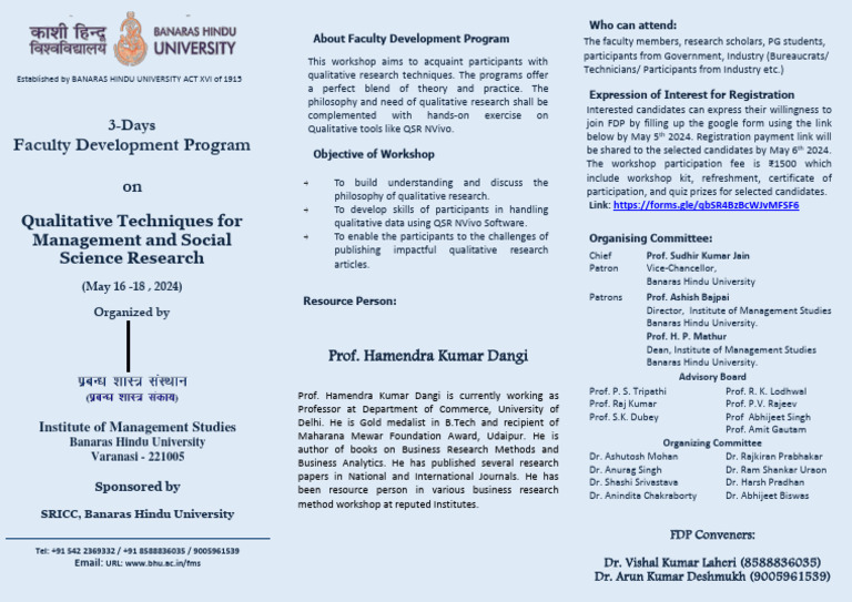 Brochure FDP 2 | PDF | Knowledge Management | Inquiry