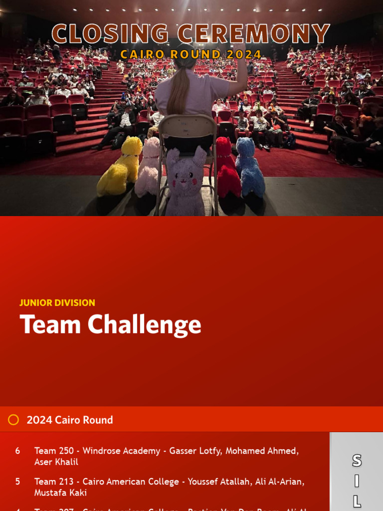 2024 Cairo Round: Student Achievements | PDF | Egypt | Cairo