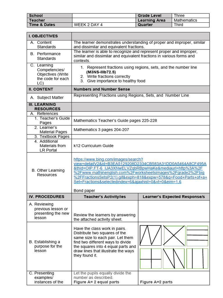 Quarter 3 Detailed Lesson Plan | PDF | Learning | Curriculum