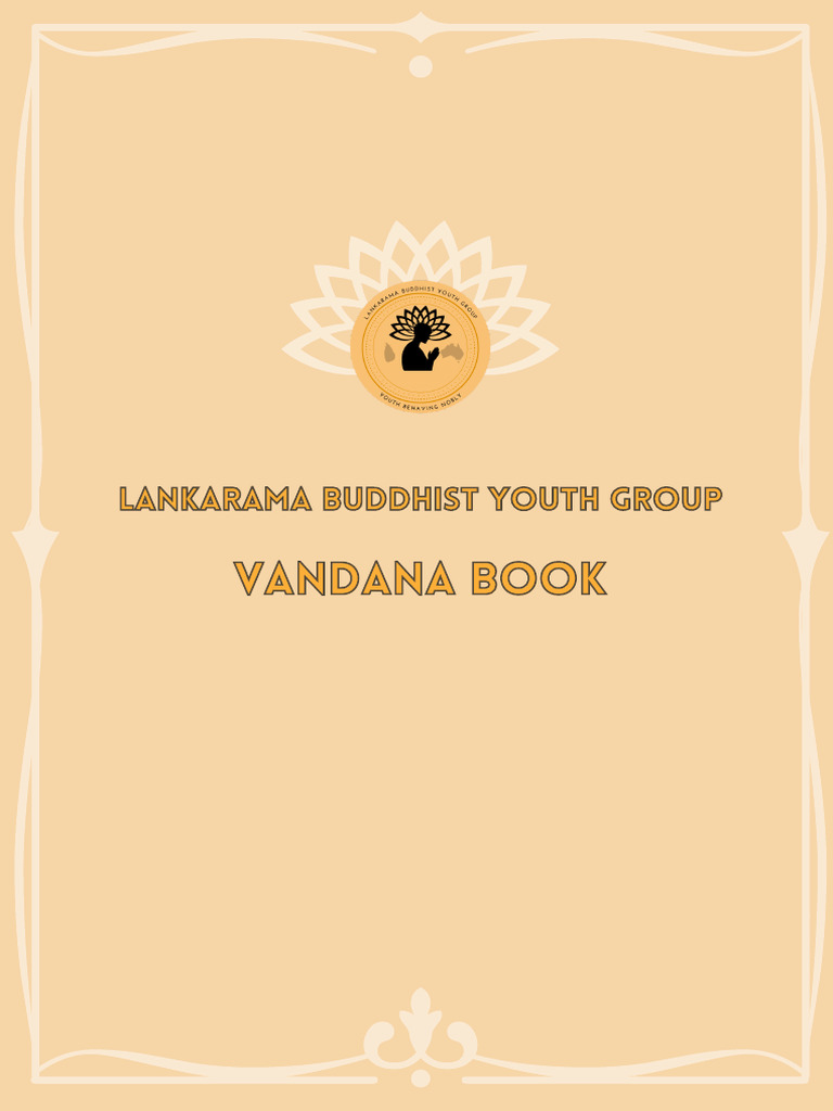 Vandana Book | PDF | Enlightenment In Buddhism | Religious Philosophical Concepts