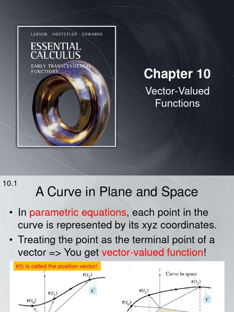 Larson, Essentials Calculus Ch10 SHCC 2024 | PDF | Derivative | Acceleration