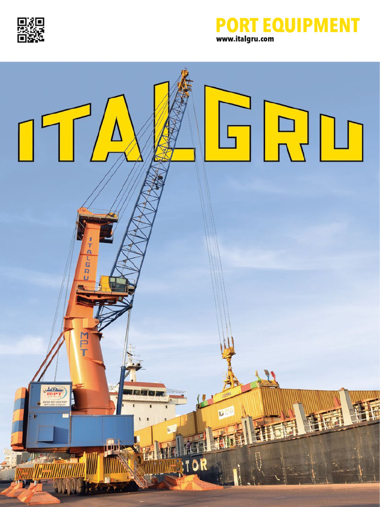 Italgru Mobile Harbour Crane Solutions | PDF | Crane (Machine)