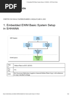 ERP-EWM Organizational Structure Guide | PDF | Logistics | Warehouse