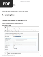 SAP EWM Handling Unit Overview | PDF | Computers | Technology & Engineering