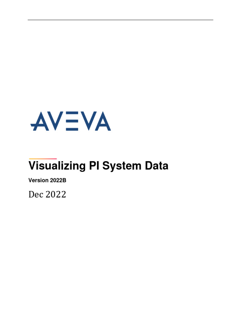 Visualizing PISystem Data Workbook | PDF | Server (Computing) | Application Software