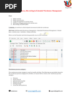 Sap Ewm Tcodes List | PDF | Warehouse | Computing