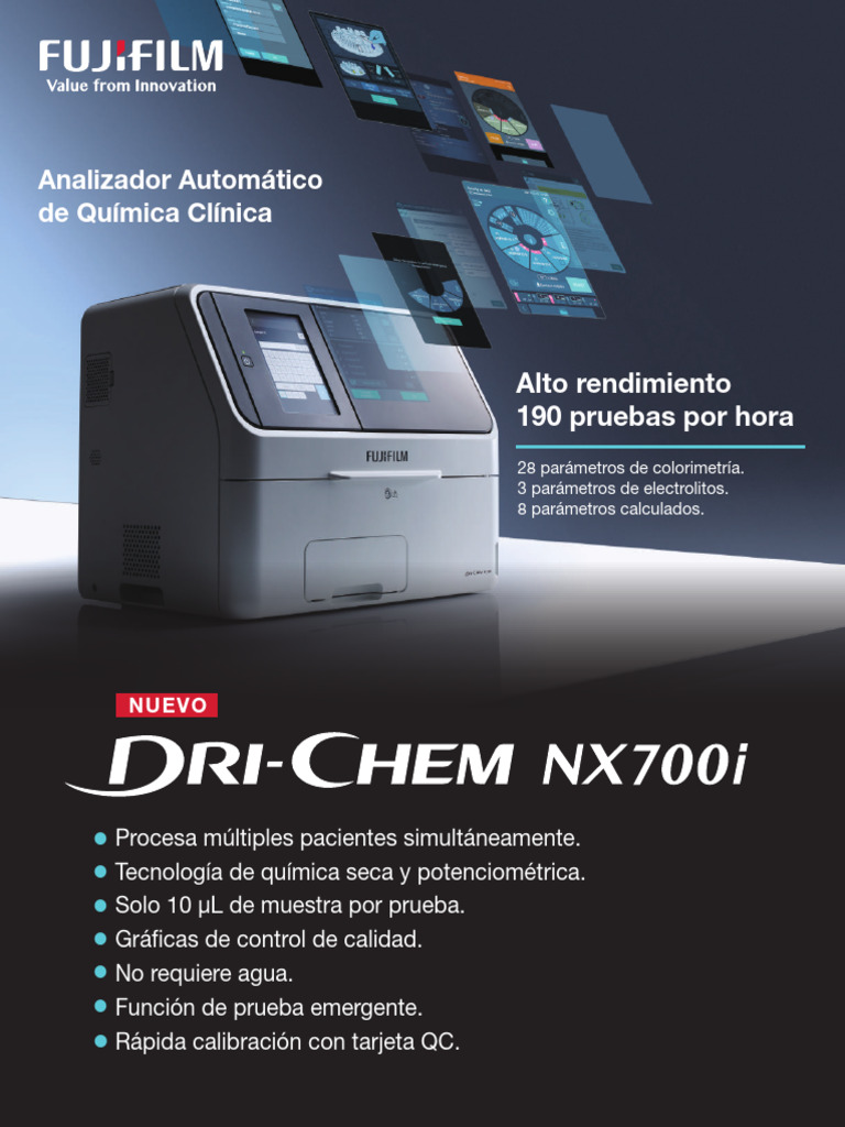 Analizador FDC NX700i de Química Clínica | PDF | Transaminasa ...