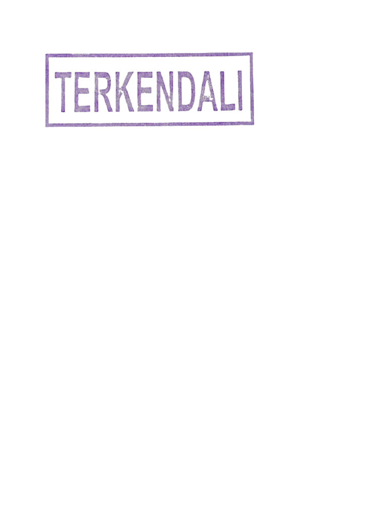 Stempel Terkendali | PDF