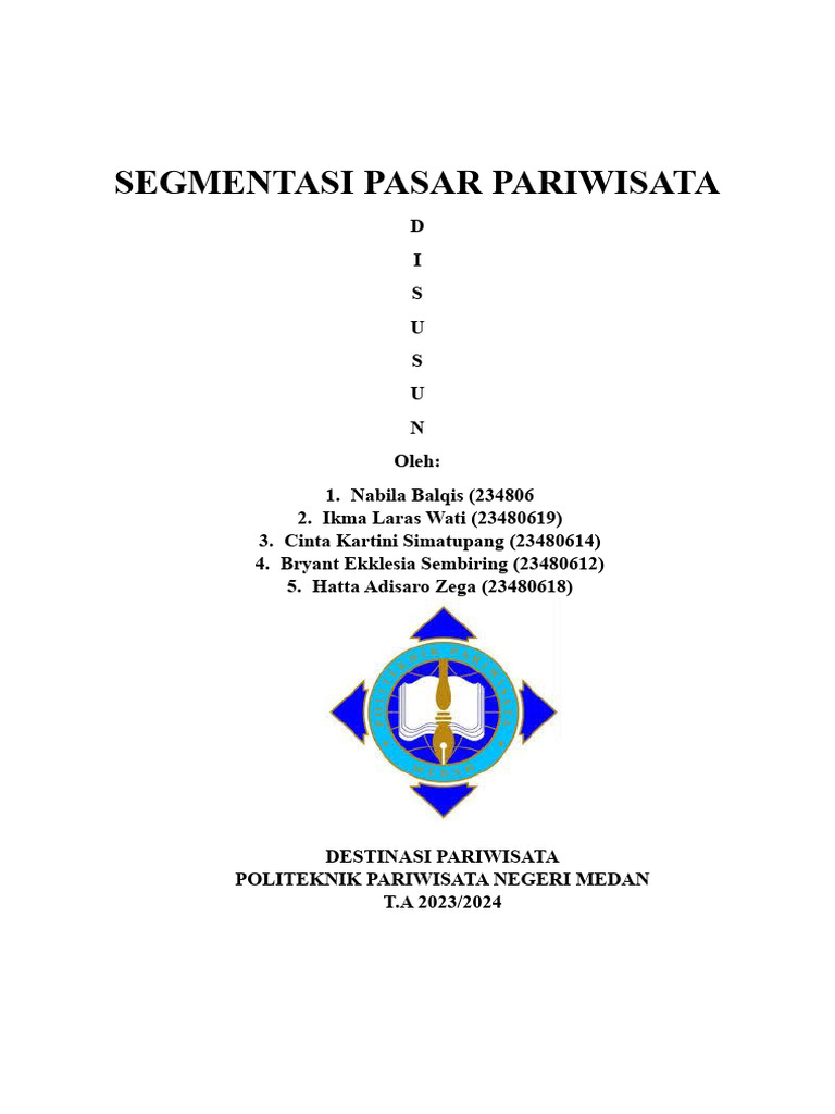 Manfaat Segmentasi Pasar Pariwisata | PDF | Bisnis