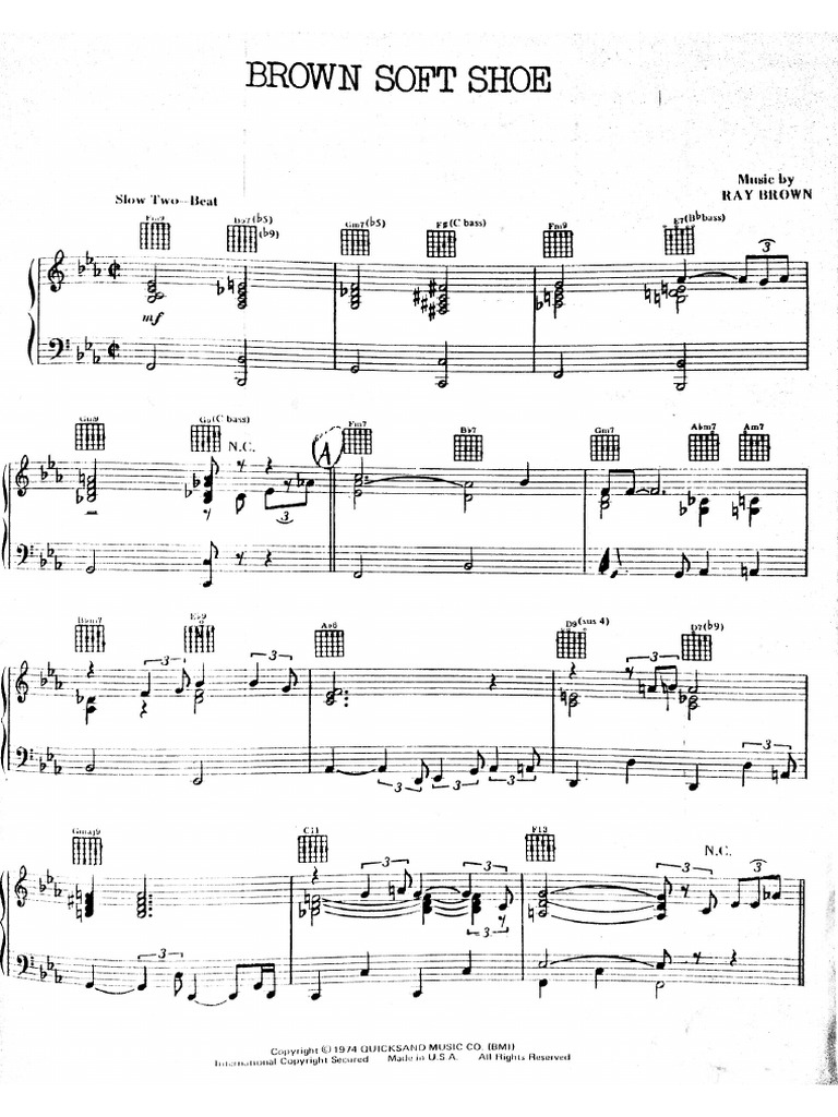 Brown Soft Shoe | PDF