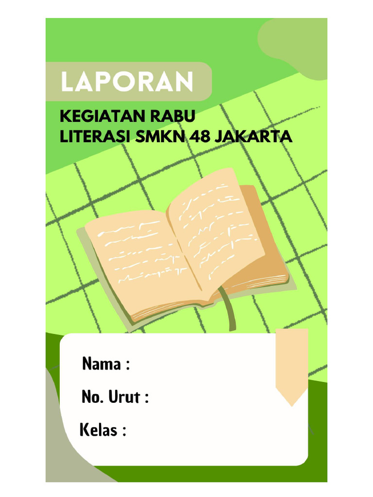Template Rabu Literasi SMK Negeri 48 Jakarta Tahun 2023 | PDF