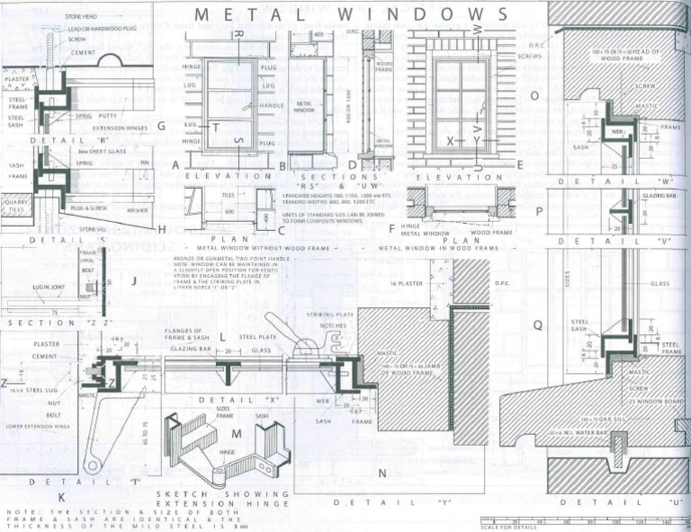 Metal Windows - Sheet 8 | PDF