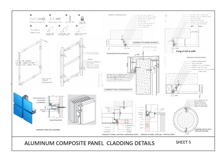 ACP Panel Cladding Installation Details | PDF
