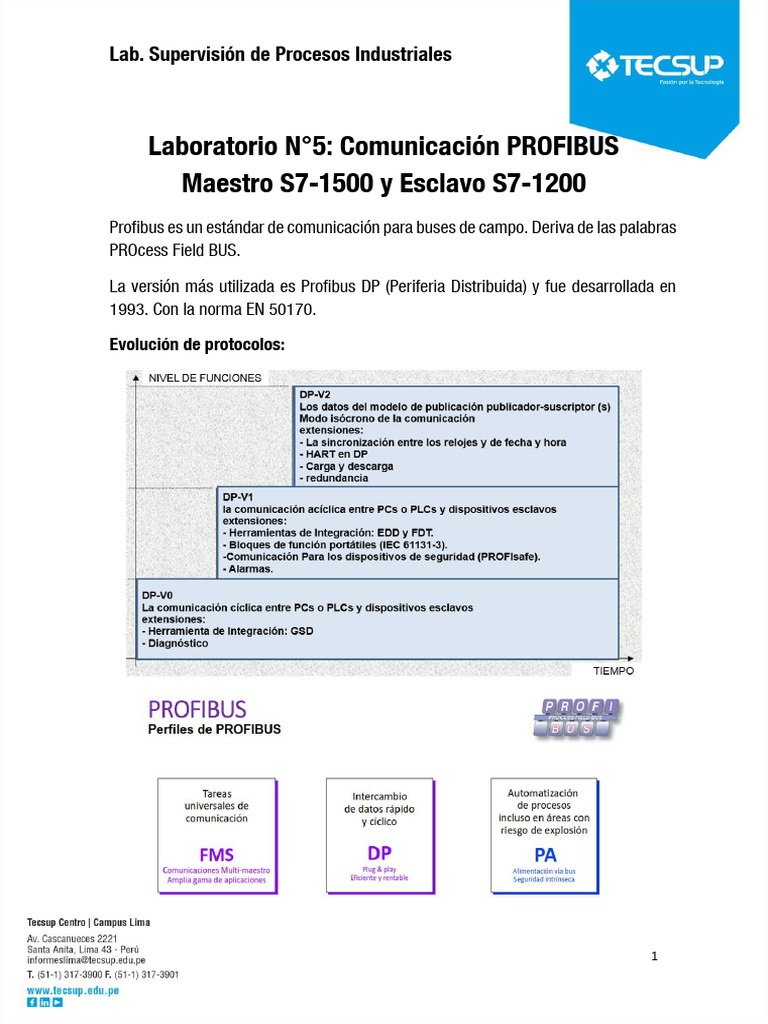Lab 06 Protocolos y Redes de Comunicación | PDF | Protocolos de red ...