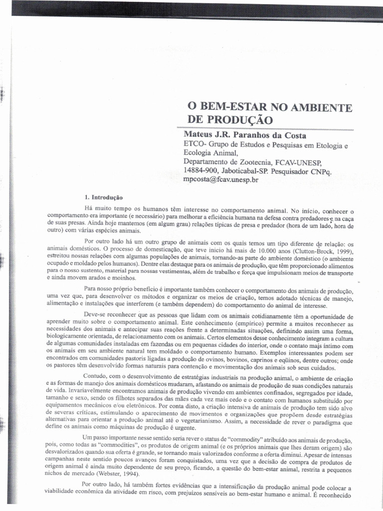 Texto Complementar - Comportamentos Anômalos | PDF
