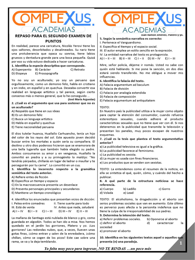 Repaso Complexus | Descargar gratis PDF | Gemelo | Muerte negra