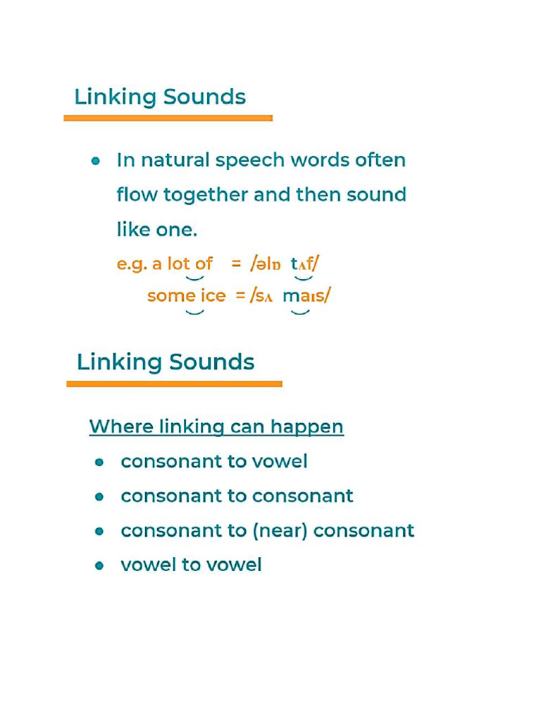 connected speech | PDF