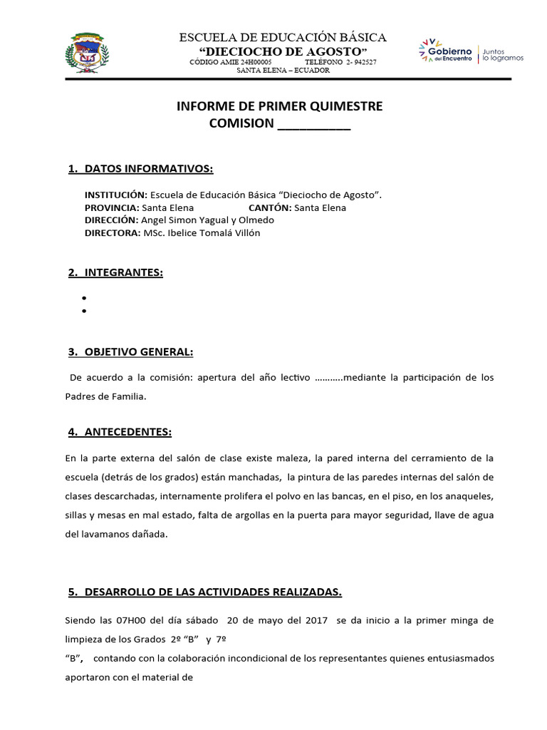 Formato de Comisiones | PDF | Salud y bienestar