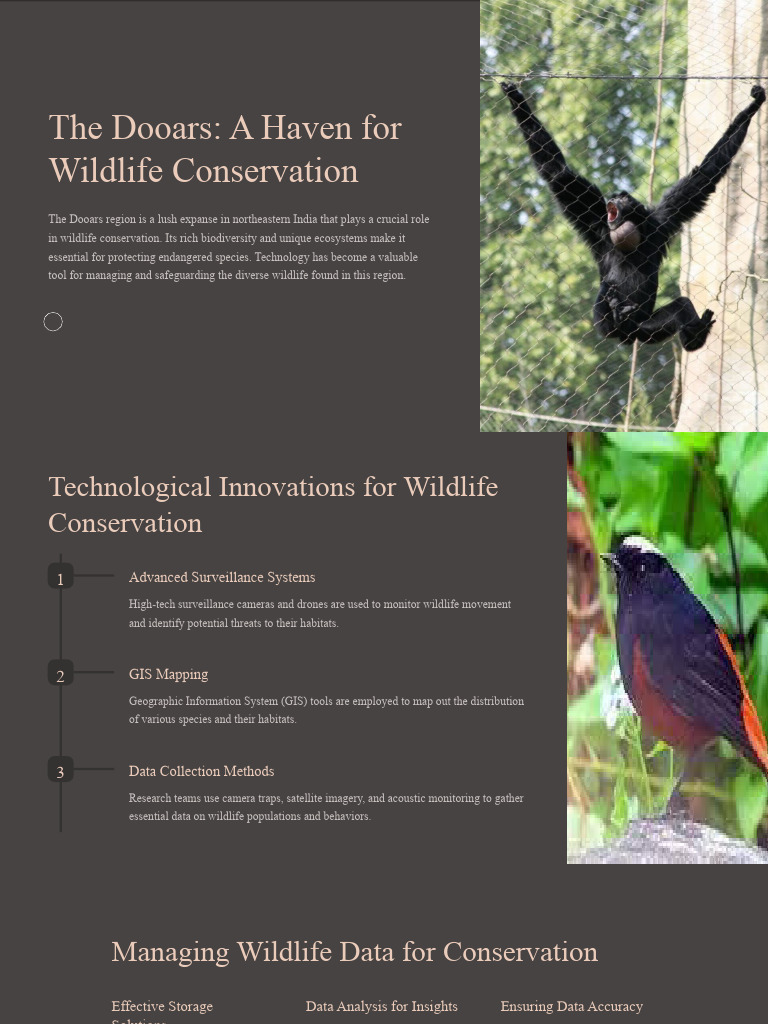Wildlife Conservation Tech in Dooars | PDF | Conservation Biology ...